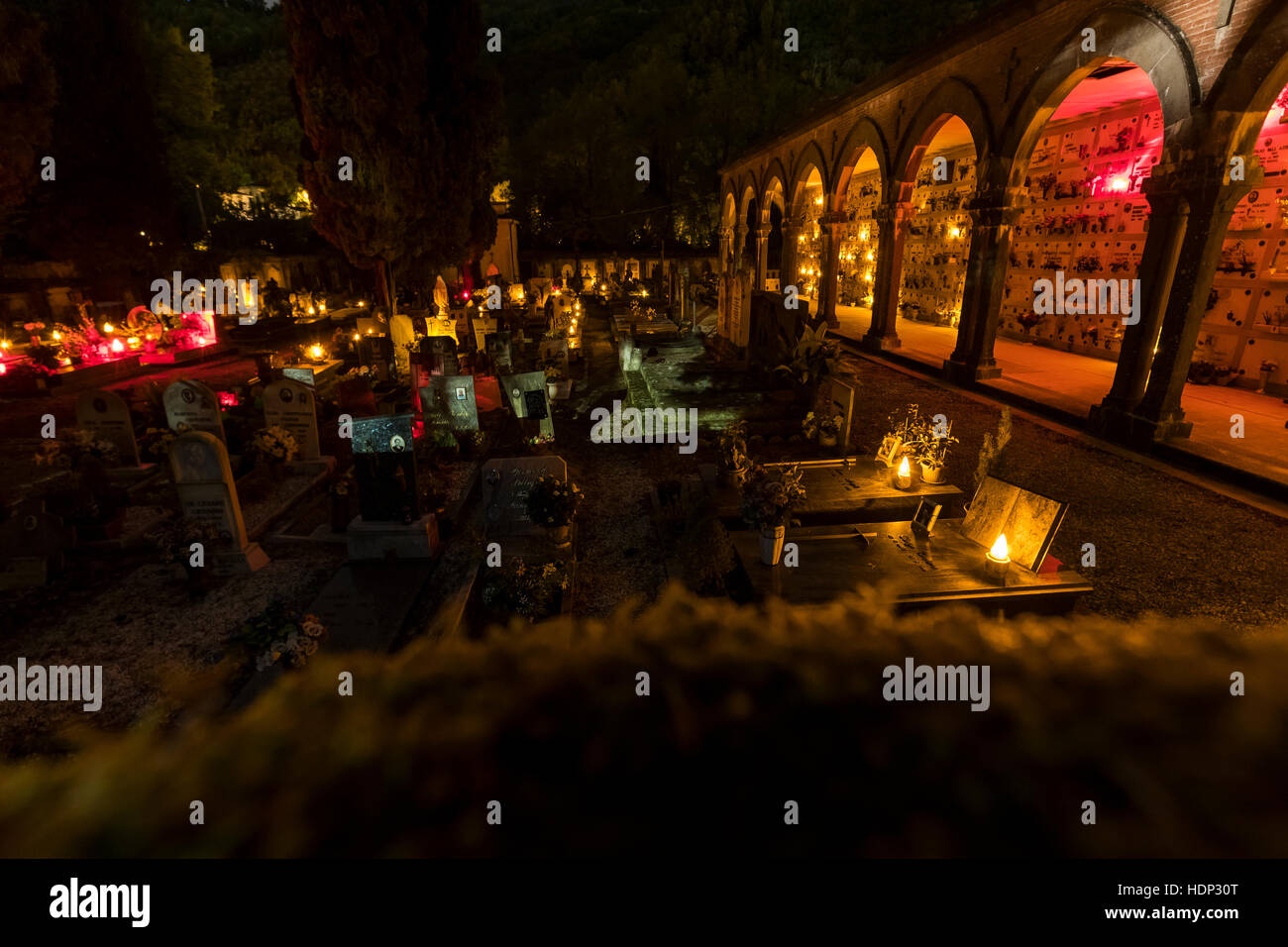 Medieval Graveyard Illuminated High Resolution Stock Photography and ...