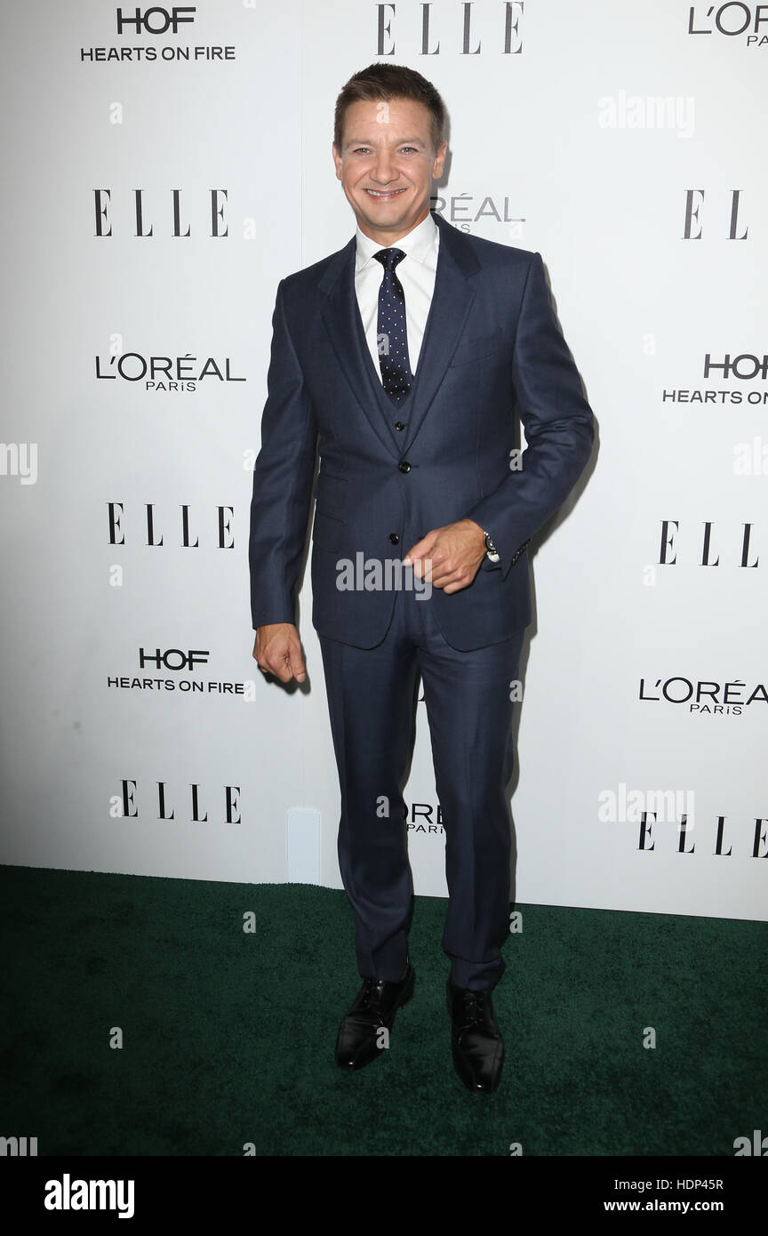 23rd Annual ELLE Women In Hollywood Awards Featuring: Jeremy Renner ...