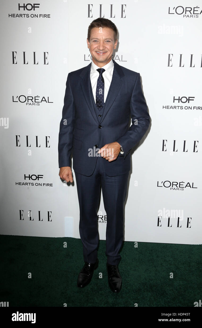 23rd Annual ELLE Women In Hollywood Awards Featuring: Jeremy Renner ...