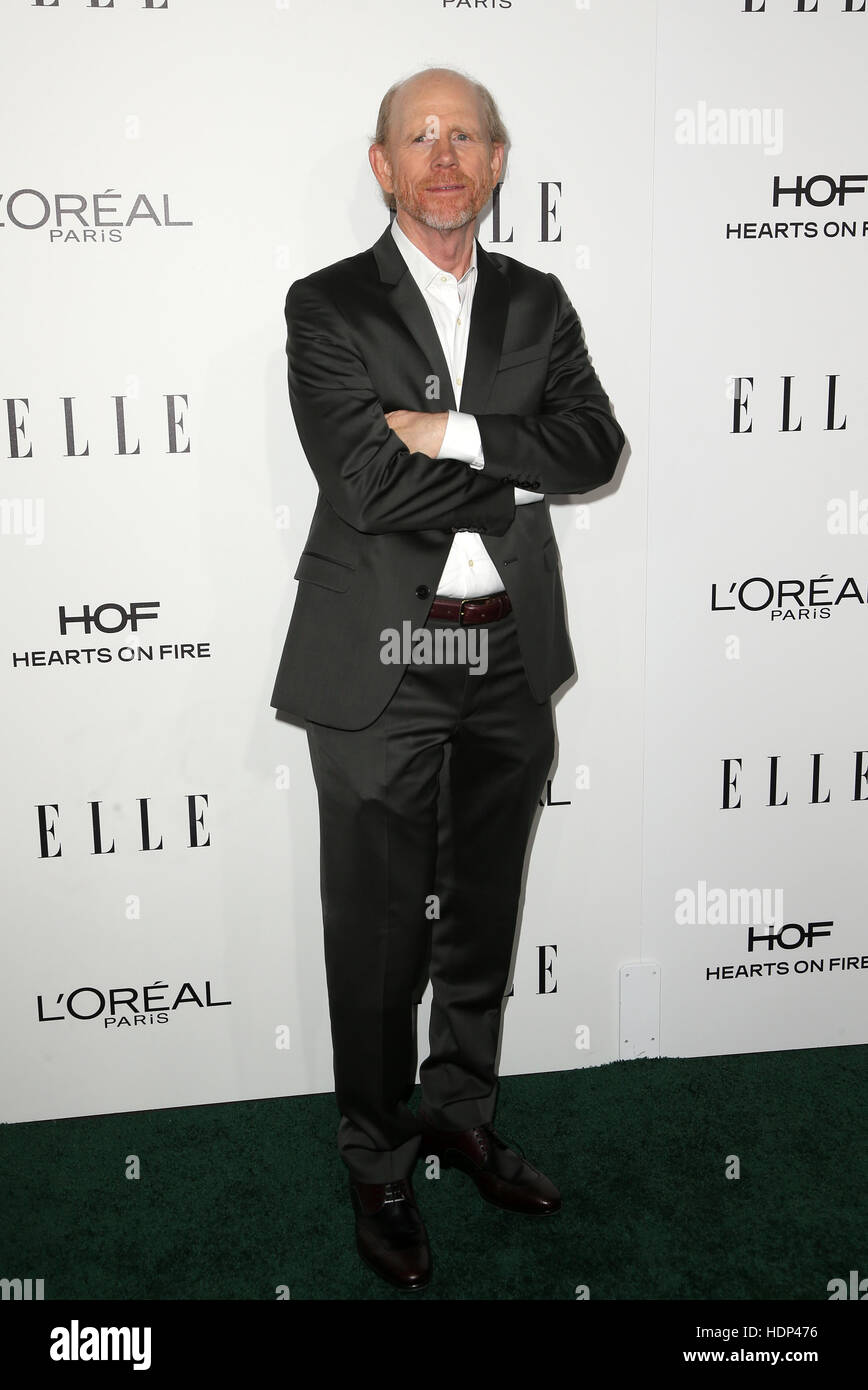 23rd Annual ELLE Women In Hollywood Awards Featuring: Ron Howard Where ...