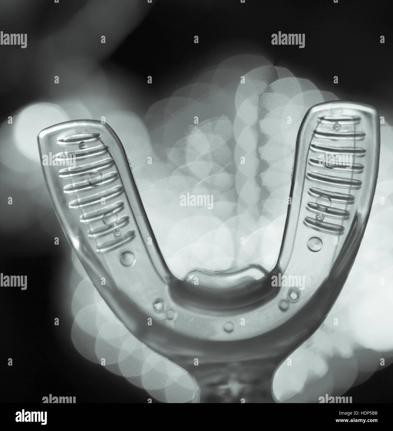 Vibrating dental device with invisible orthodontics Stock Photo - Alamy