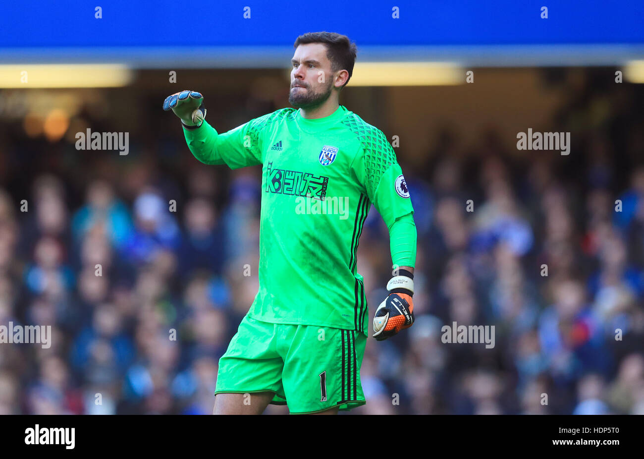 West Bromwich Albion goalkeeper Ben Foster Stock Photo - Alamy