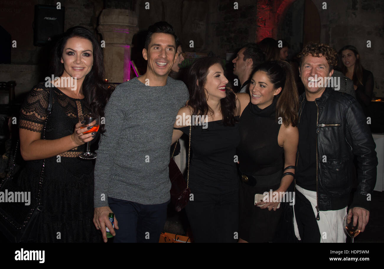 Celebrities arrive for the 7th Heaven Halloween Spa event in The Crypt ...