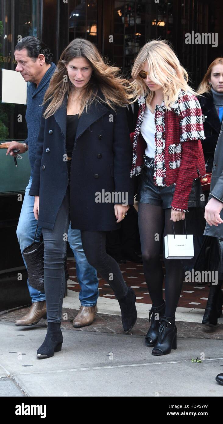 Sienna Miller leaving an event in New York Featuring: Sienna Miller ...