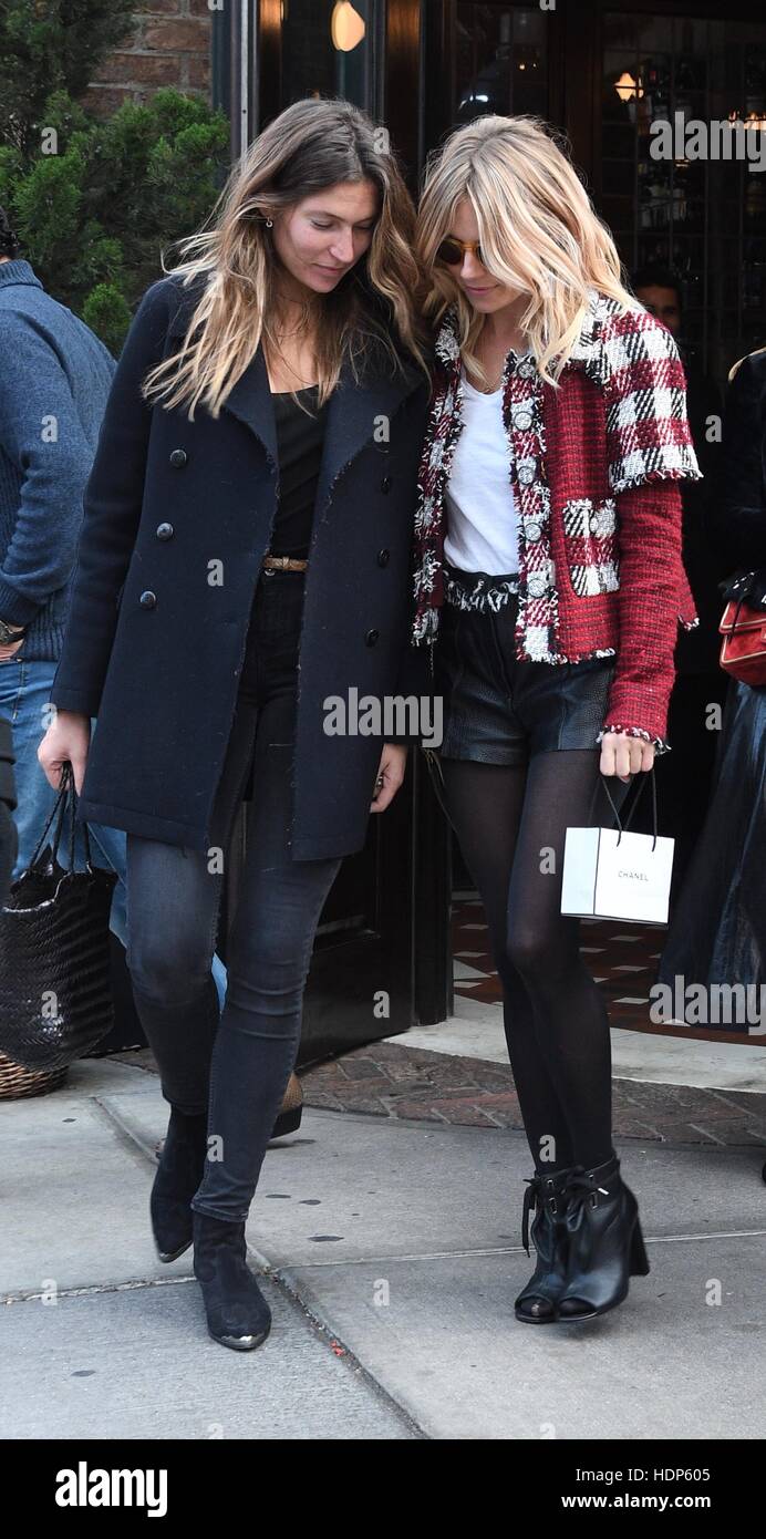 Sienna Miller leaving an event in New York Featuring: Sienna Miller ...