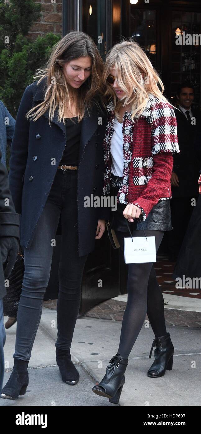 Sienna Miller leaving an event in New York Featuring: Sienna Miller ...
