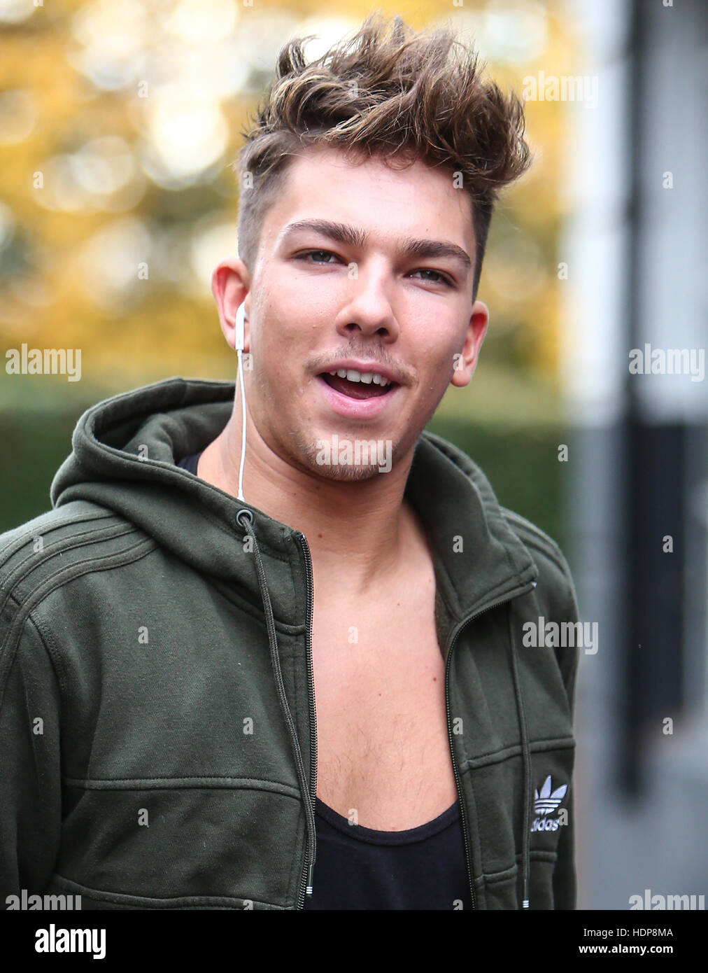 Matt Terry arrives for rehearsals for this week's X Factor live show ...