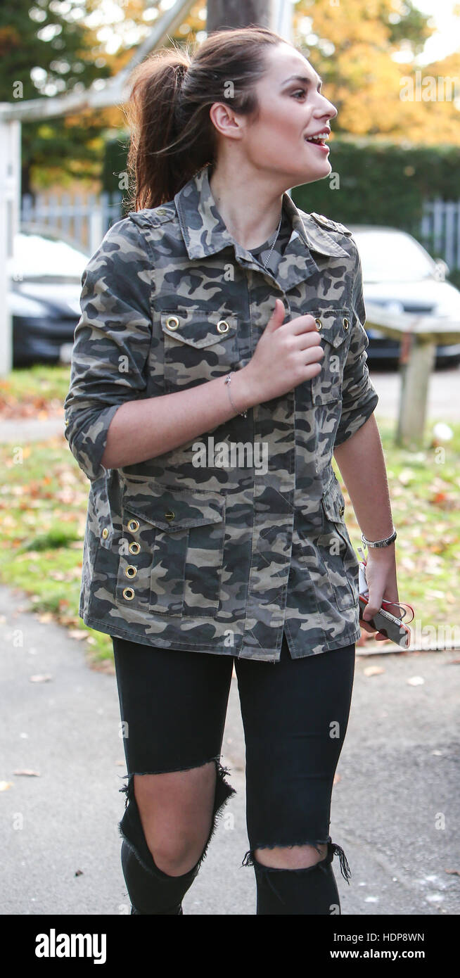 Sam Lavery arrives for rehearsals for this week's X Factor live show ...