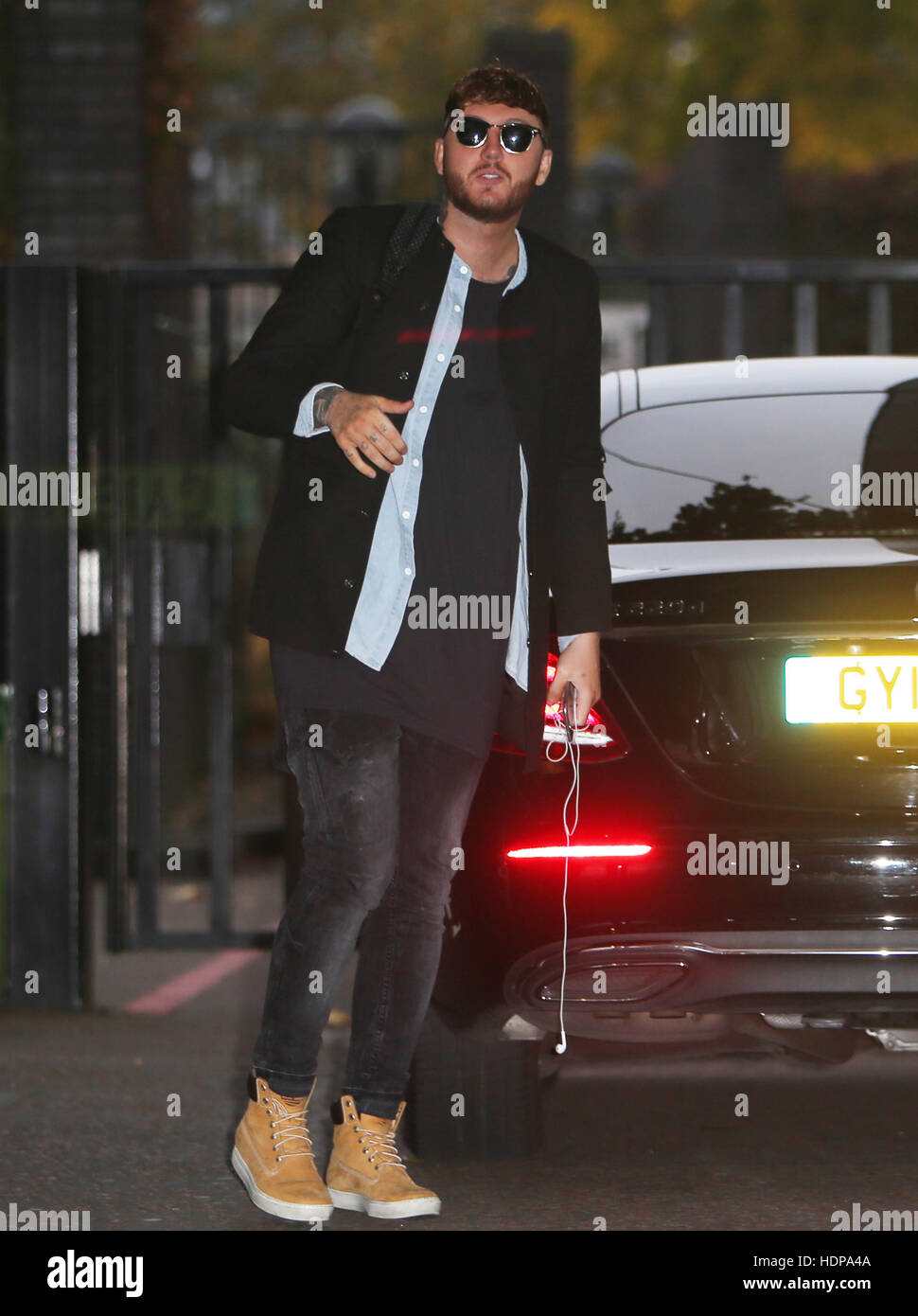 James Arthur outside ITV Studios Featuring: James Arthur Where: London ...