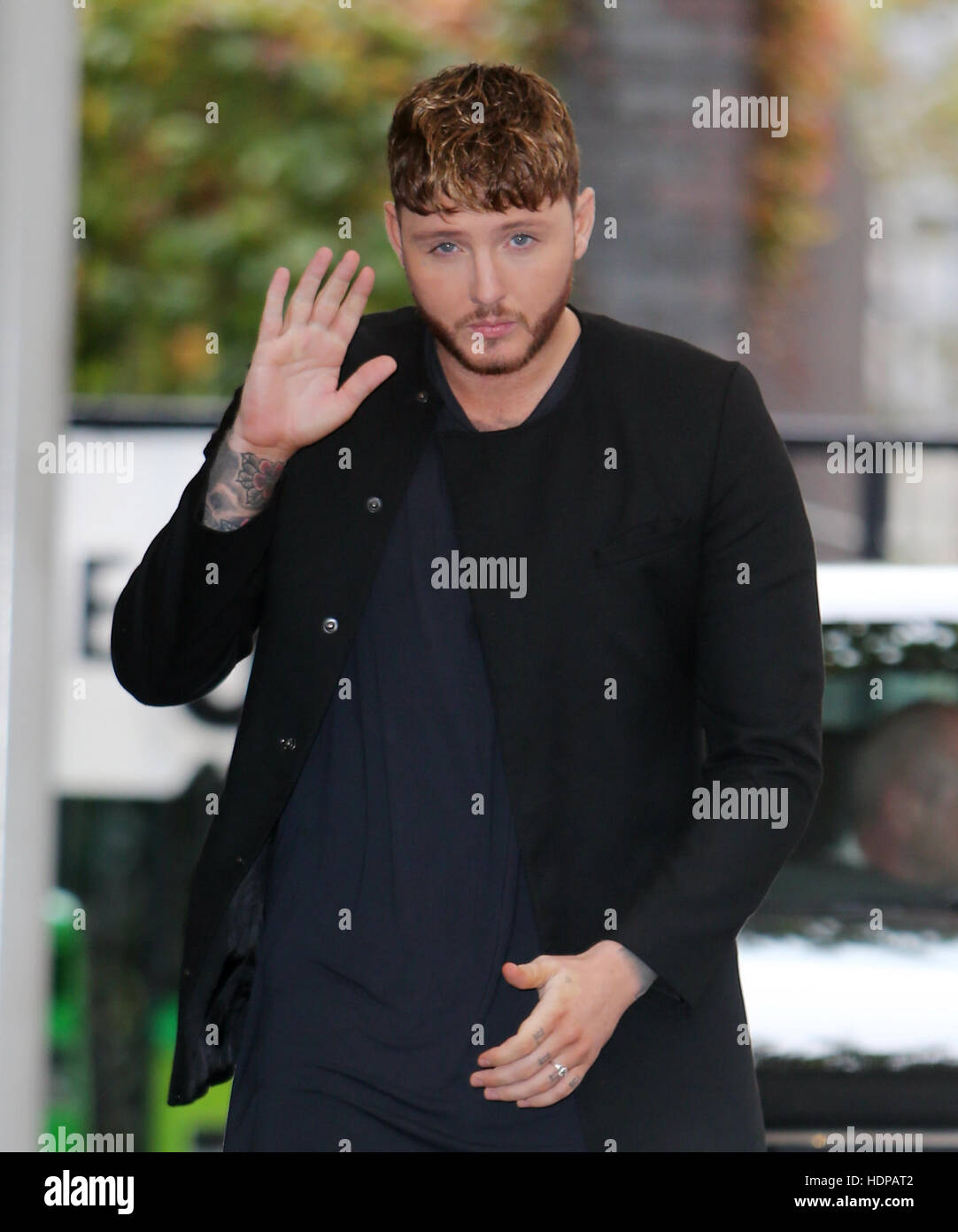 James Arthur outside ITV Studios Featuring: James Arthur Where: London ...