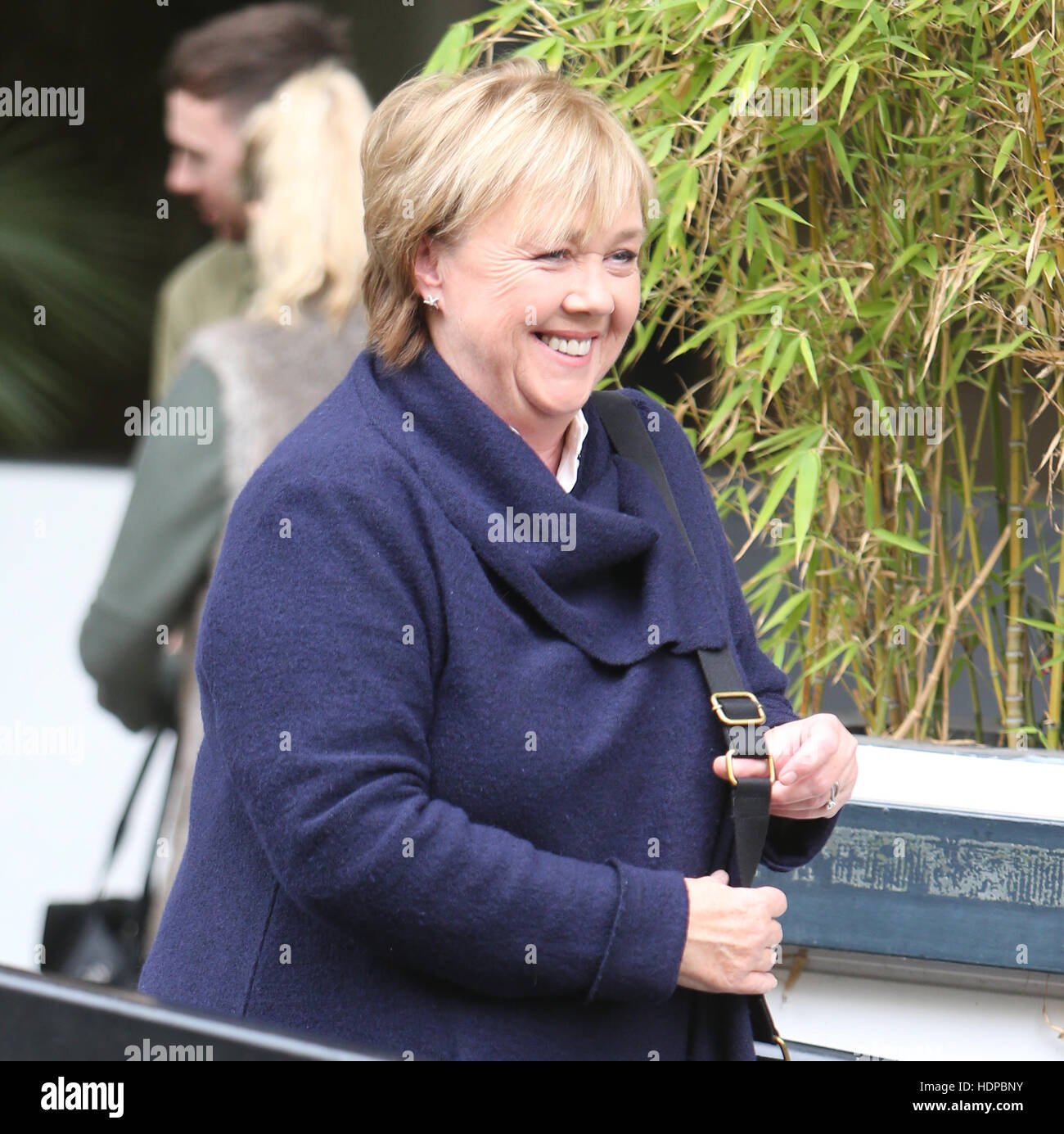 Pauline Quirke and her son Charlie outside ITV Studios Featuring ...