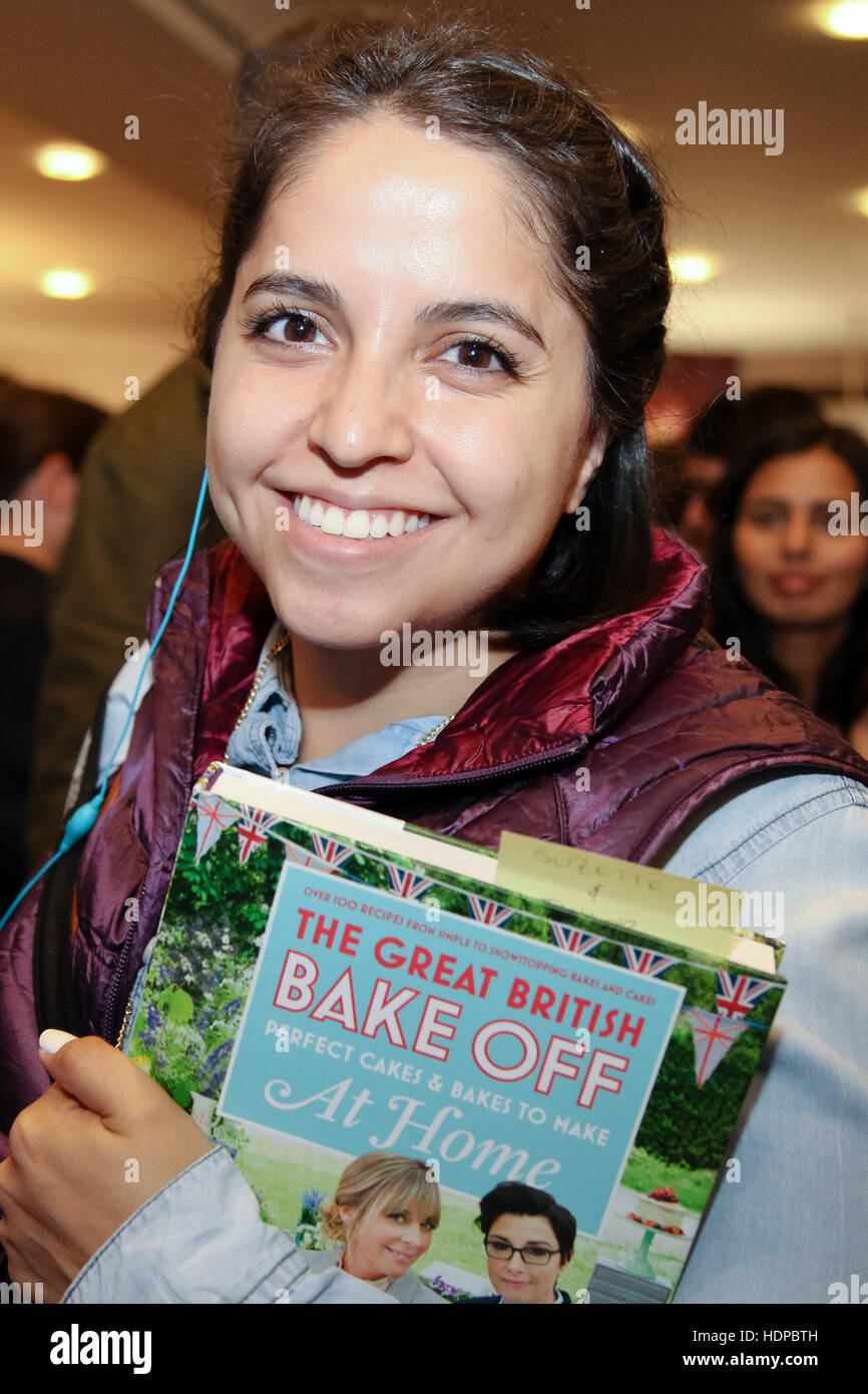 'Great British Bake Off' book signing held at Waterstones Piccadilly ...