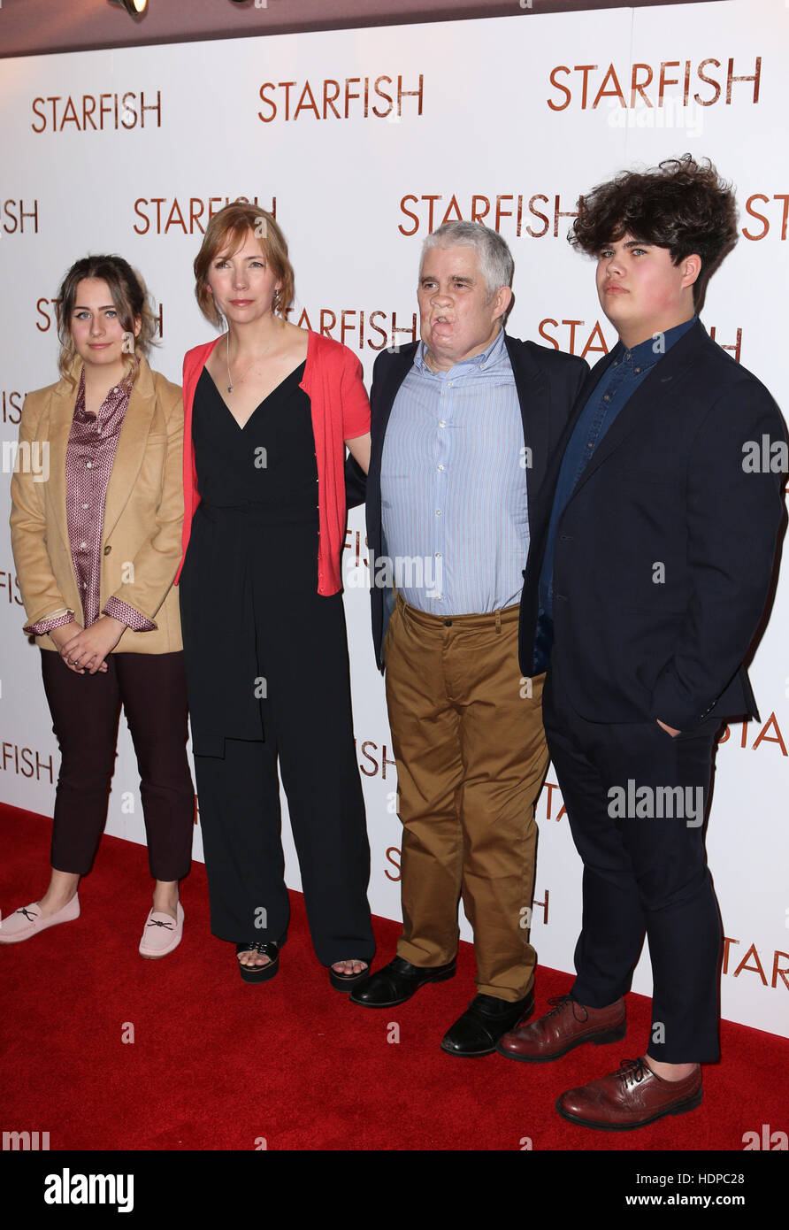 Guests attend red carpet for the UK Premiere of Starfish Featuring: Tom ...