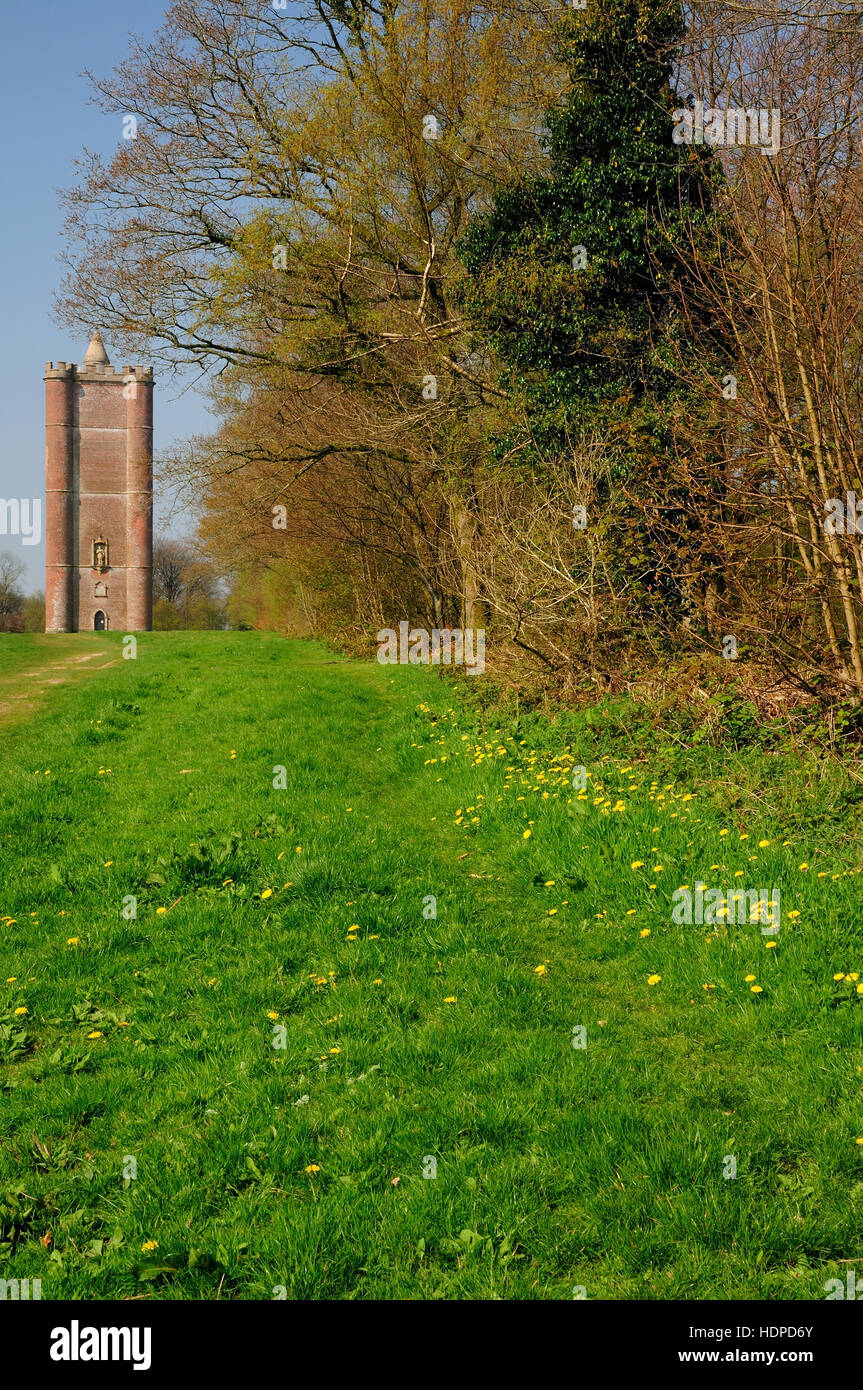 King Alfred's Tower, also known as The Folly of King Alfred the Great ...