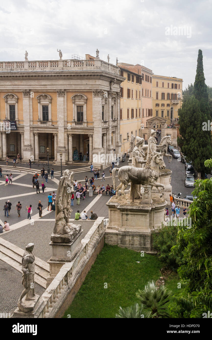 Campidoglio rome building hi-res stock photography and images - Alamy