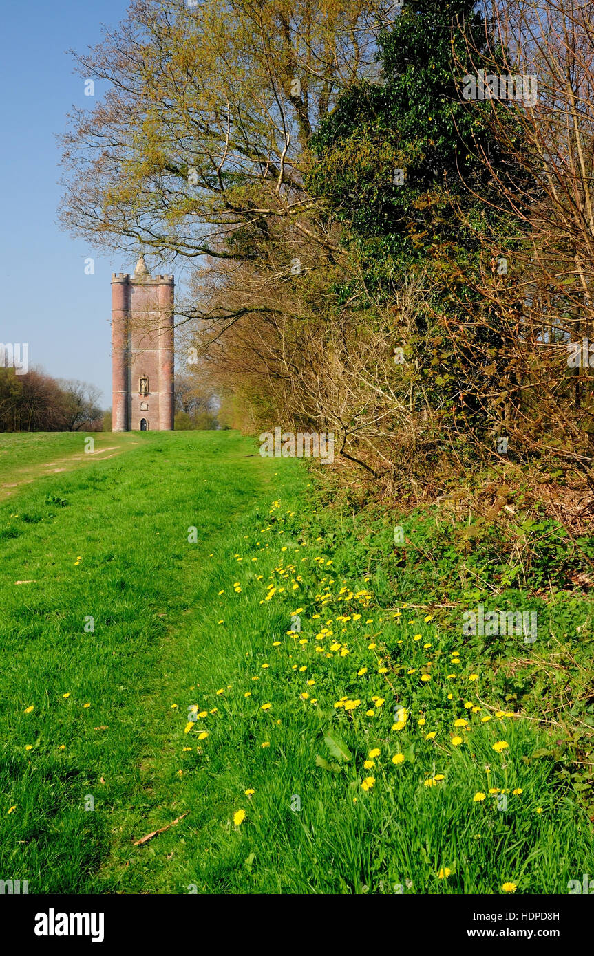 King Alfred's Tower, also known as The Folly of King Alfred the Great ...
