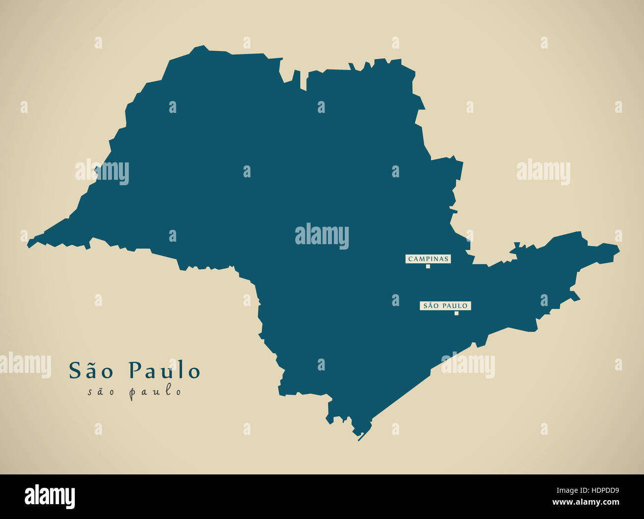 Sao paulo map hi-res stock photography and images - Alamy