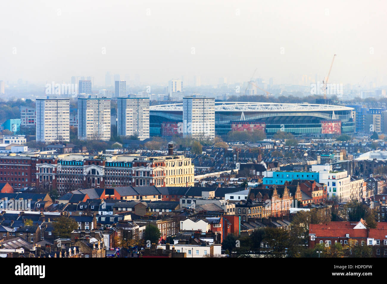 Arsenal emirates stadium north london hi-res stock photography and ...