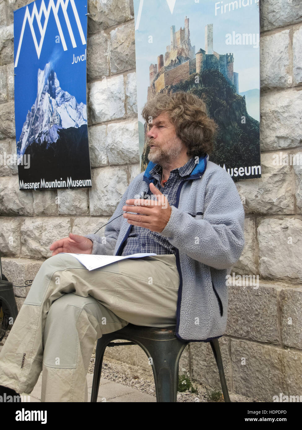 Reinhold messner climb hi-res stock photography and images - Alamy