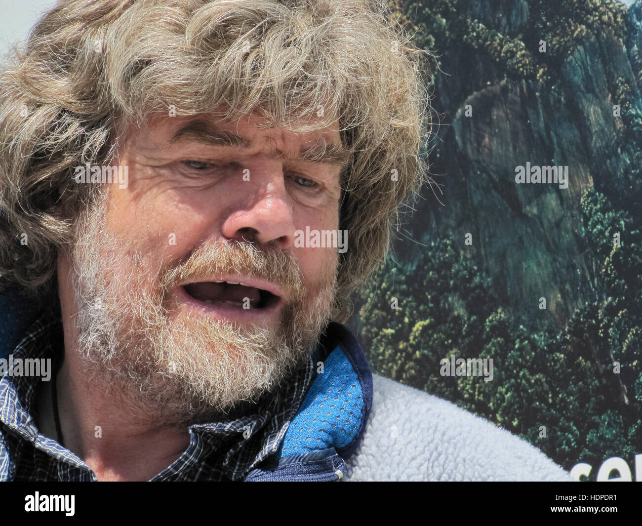 Reinhold messner climb hi-res stock photography and images - Alamy