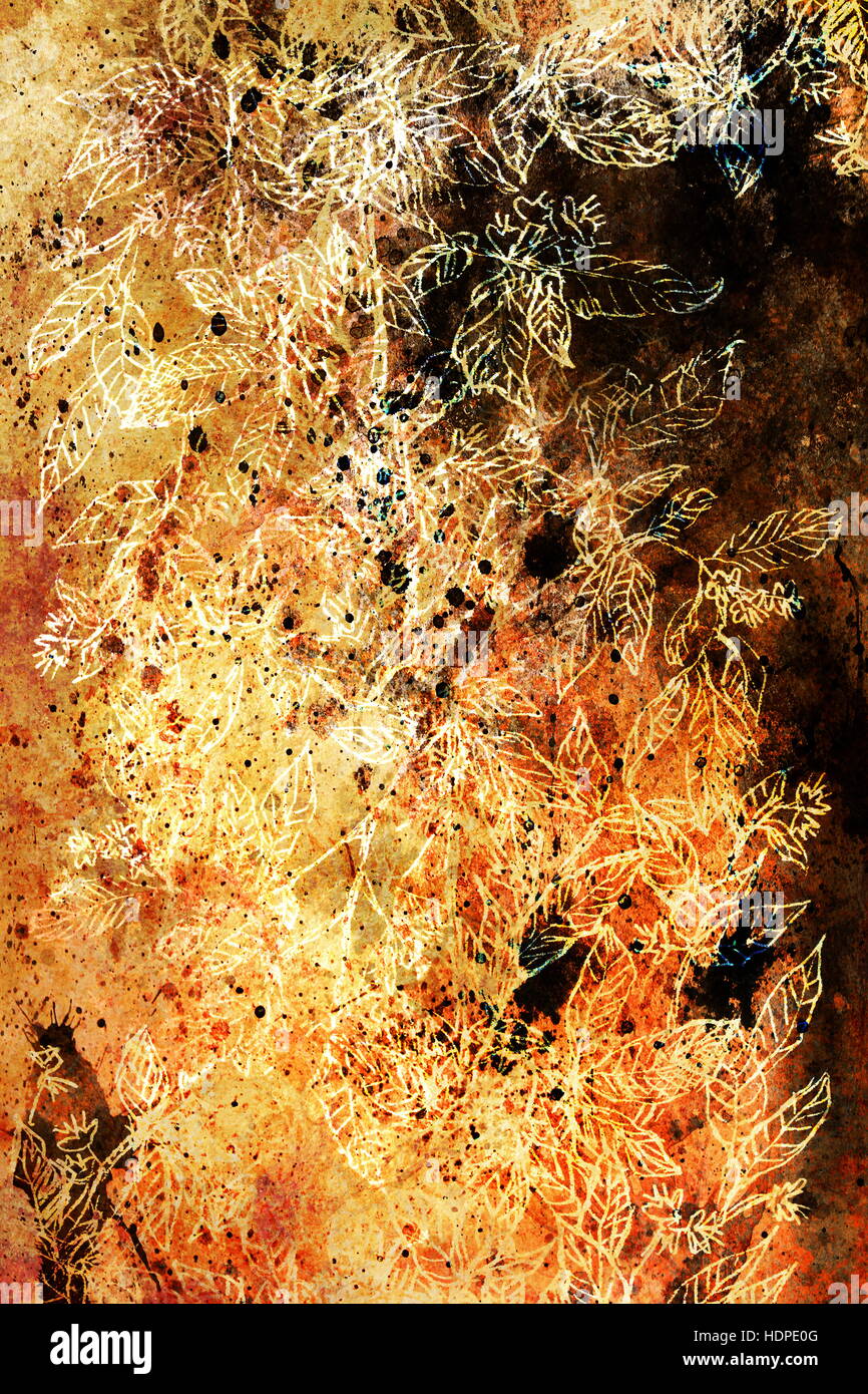 Linear leaf hi-res stock photography and images - Alamy