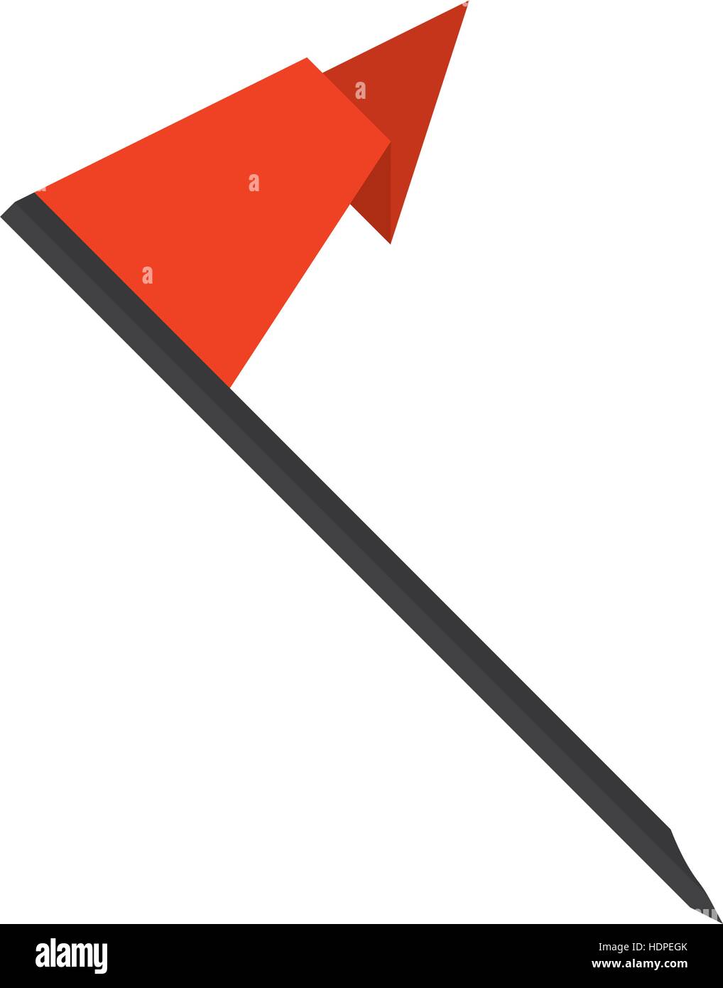 isolated pennant flag Stock Vector Image & Art - Alamy