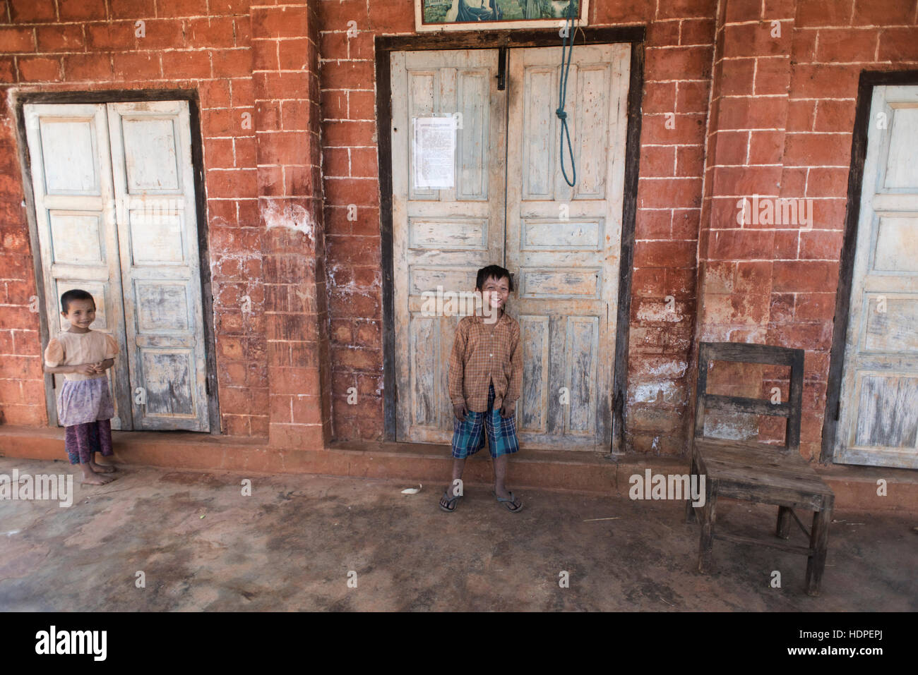 Poor burmese village hi-res stock photography and images - Alamy