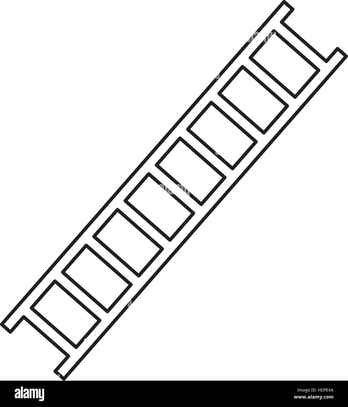 Construction ladder equipment Stock Vector Image & Art - Alamy