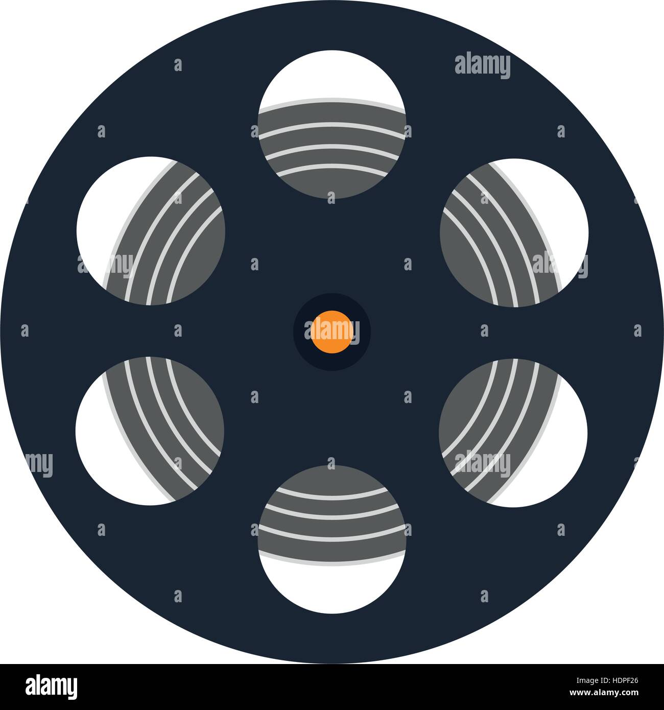 Movie roll equipment Stock Vector Image & Art - Alamy