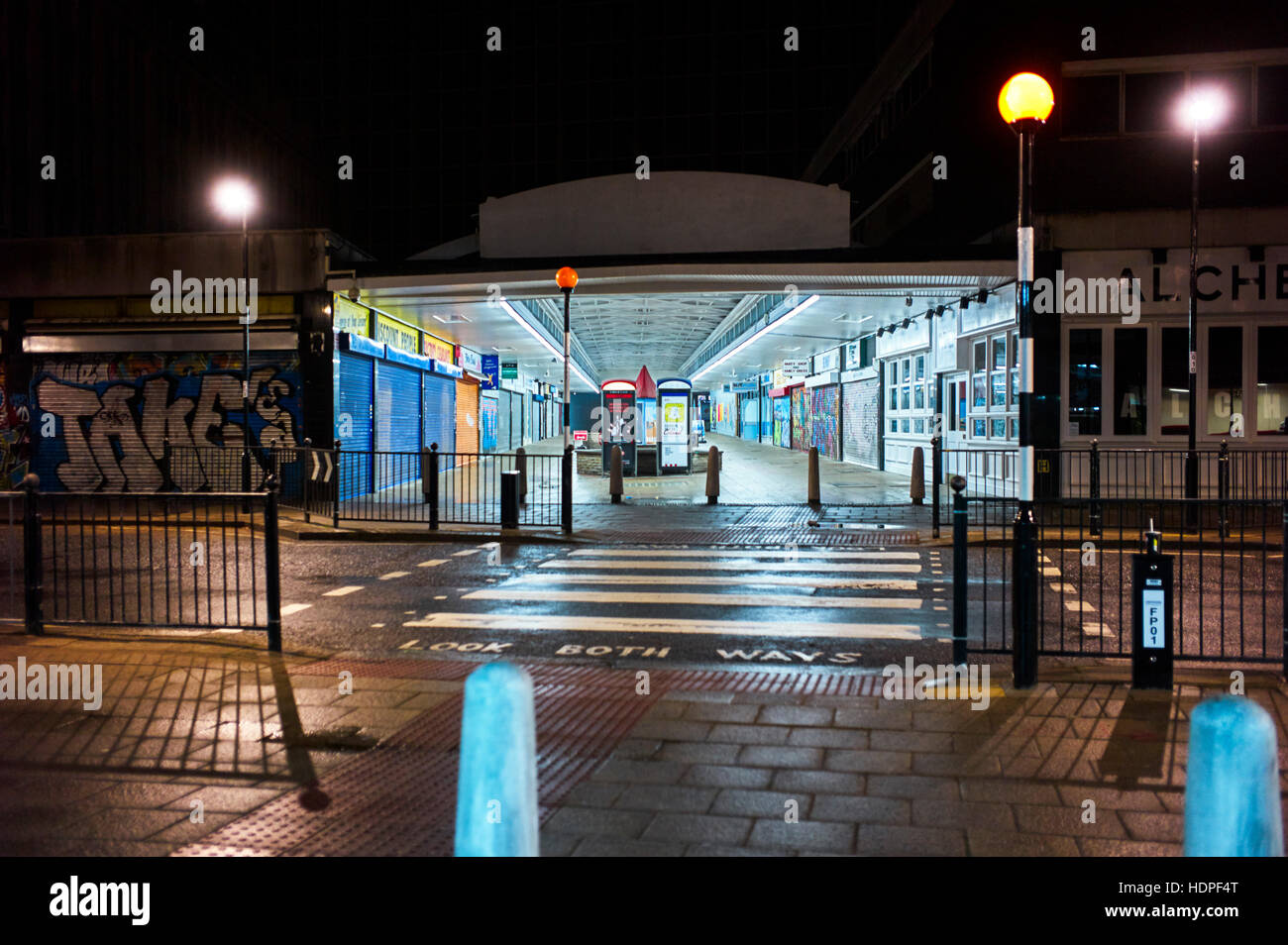 Croydon at night Stock Photo - Alamy
