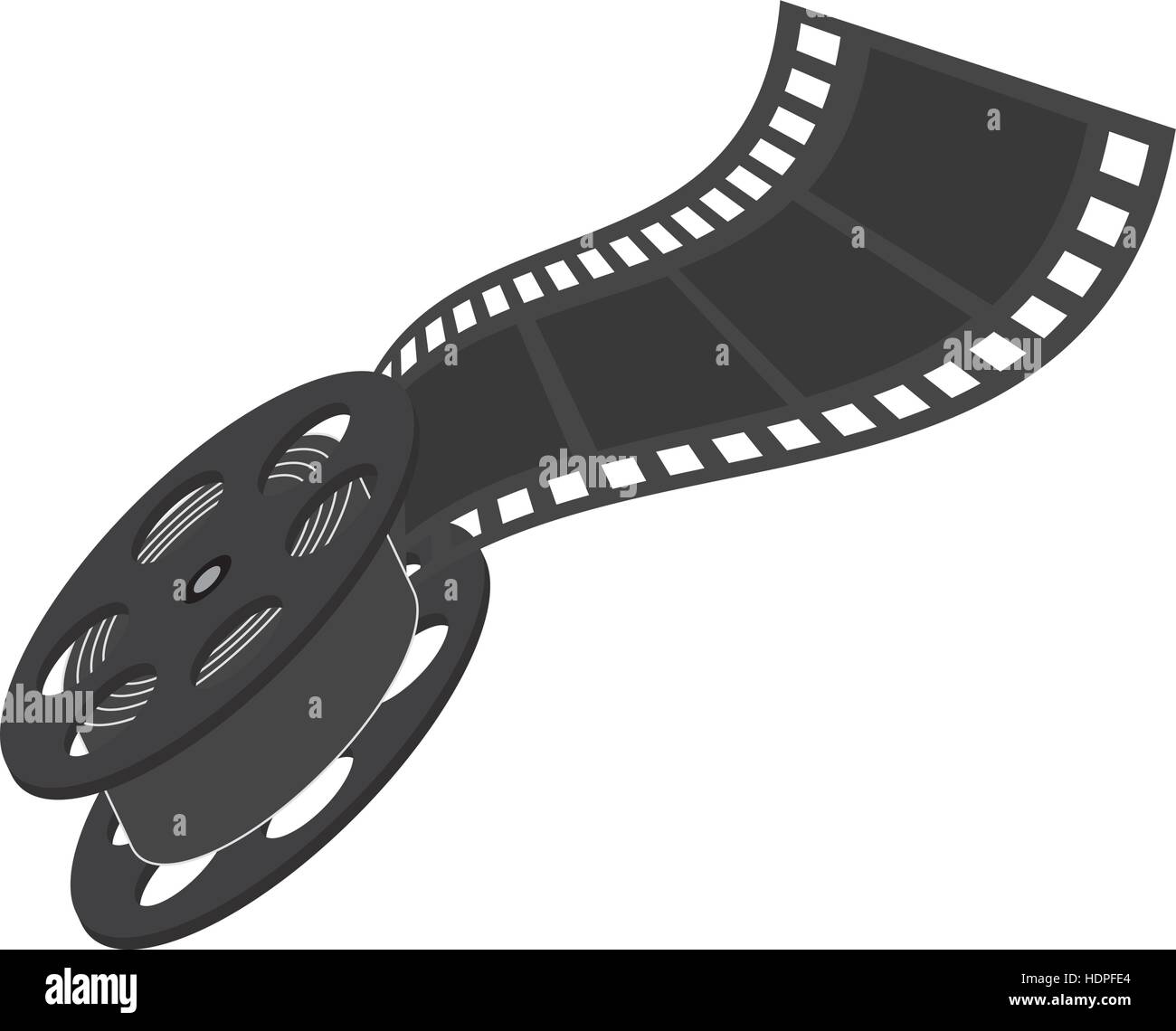 Movie roll equipment Stock Vector Image & Art - Alamy