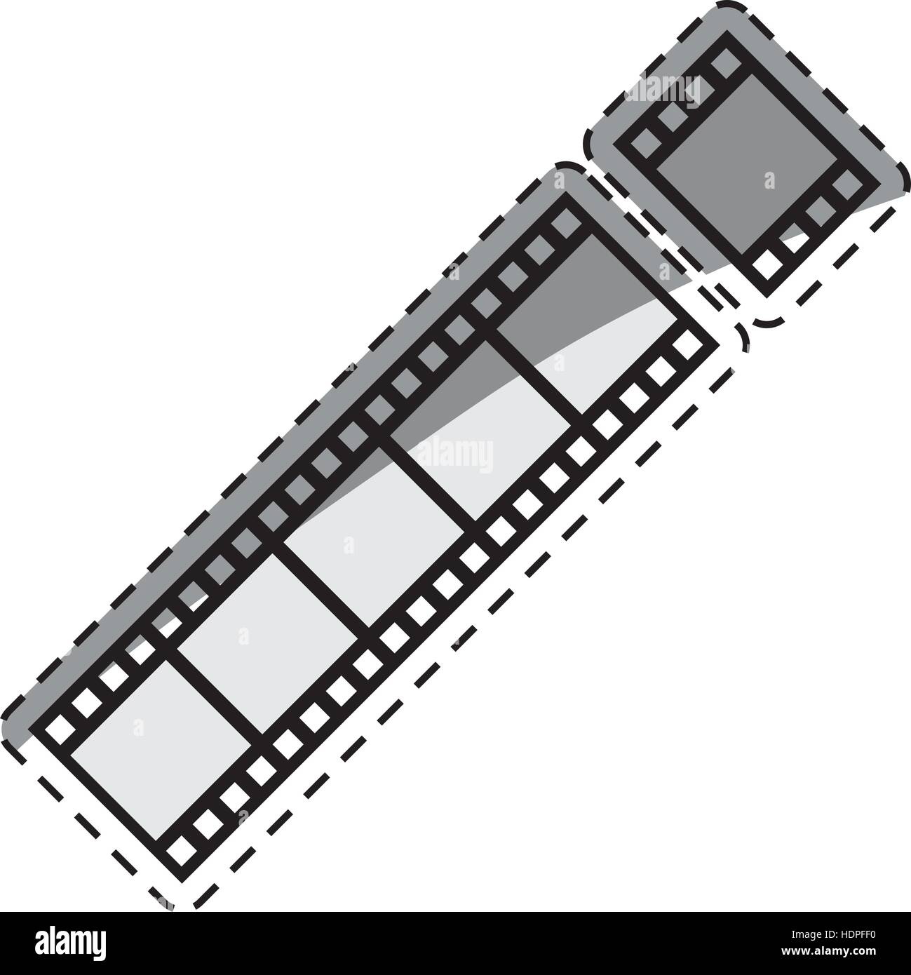 Movie roll equipment Stock Vector Image & Art - Alamy