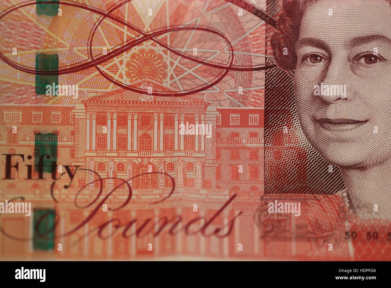 Fifty pound note Stock Photo - Alamy