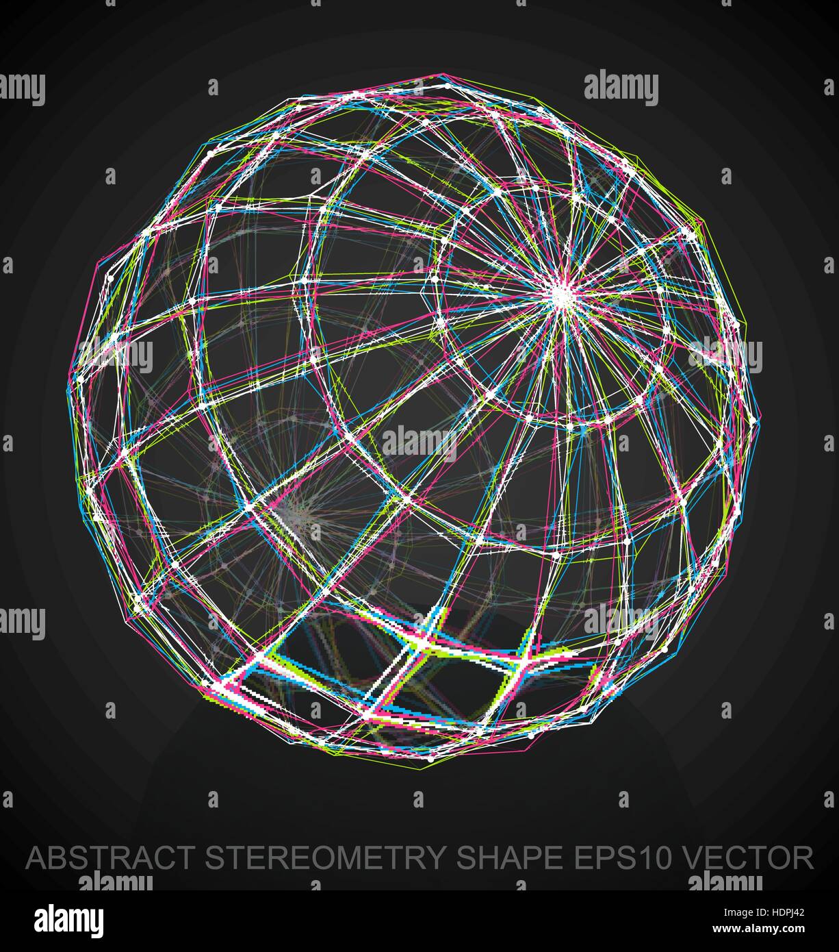 3d sphere drawing Stock Vector Images - Alamy