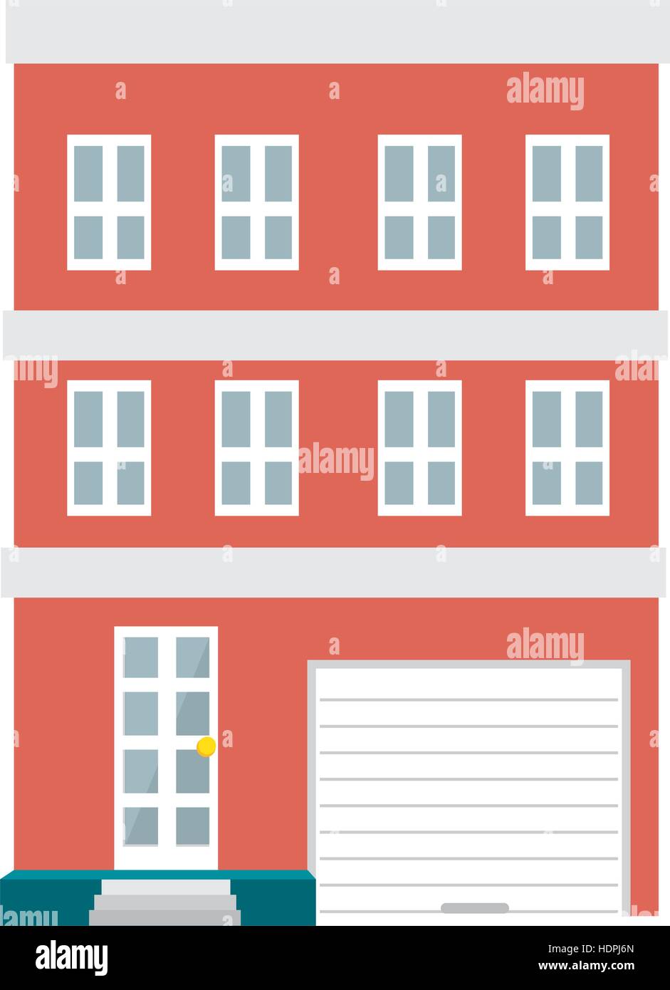 big building isolated icon vector illustration design Stock Vector ...