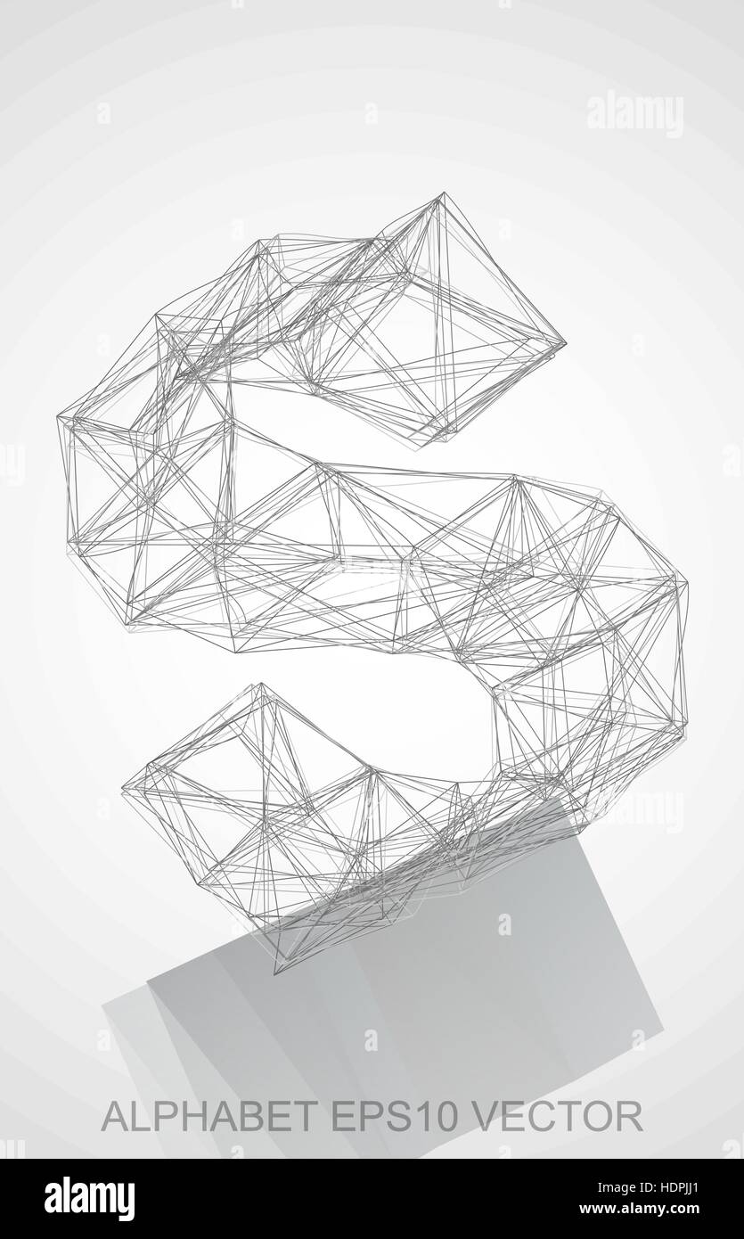 Vintage s alphabet drawing hi-res stock photography and images - Alamy