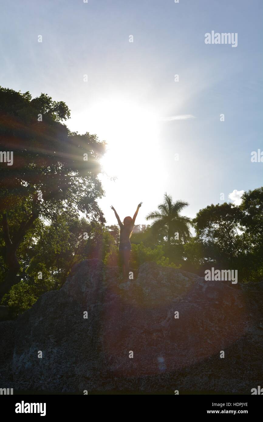 Arms up hi-res stock photography and images - Alamy