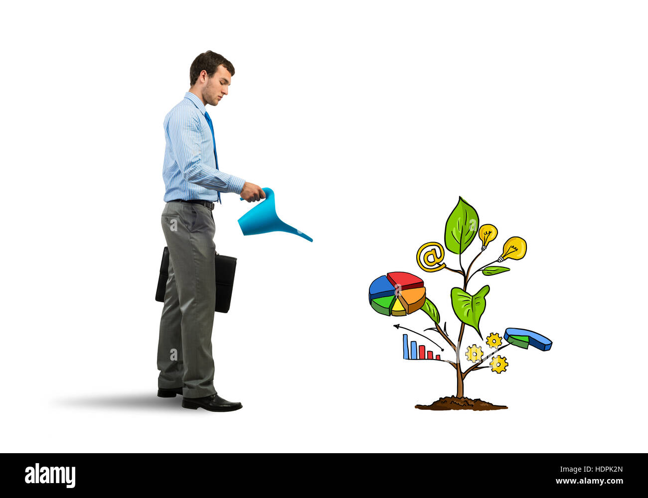 Make your income grow Stock Photo - Alamy