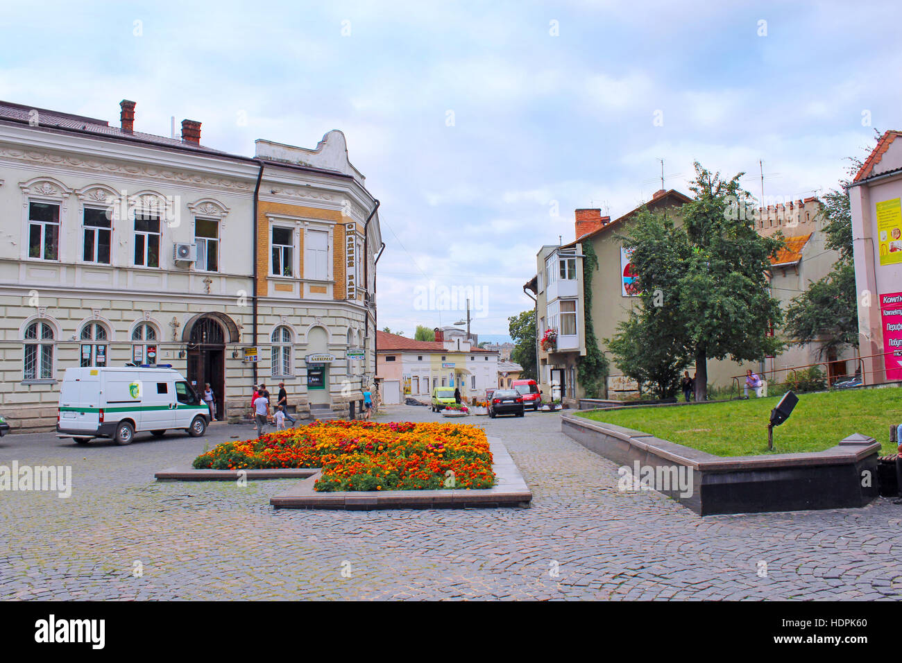 street of Drohobych town in Western Ukraine Stock Photo - Alamy