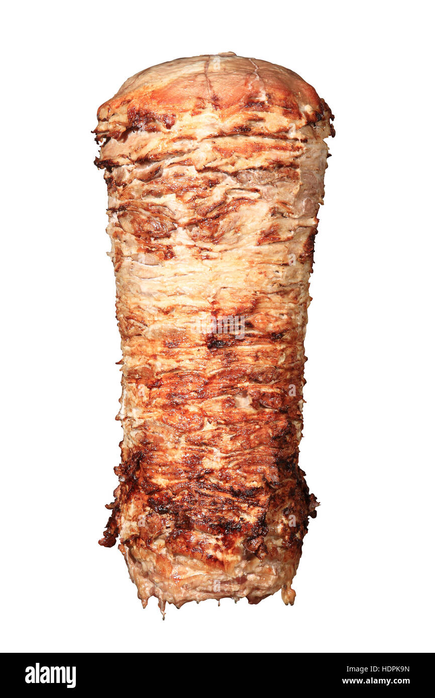 Donner kebab preparation Cut Out Stock Images & Pictures - Alamy