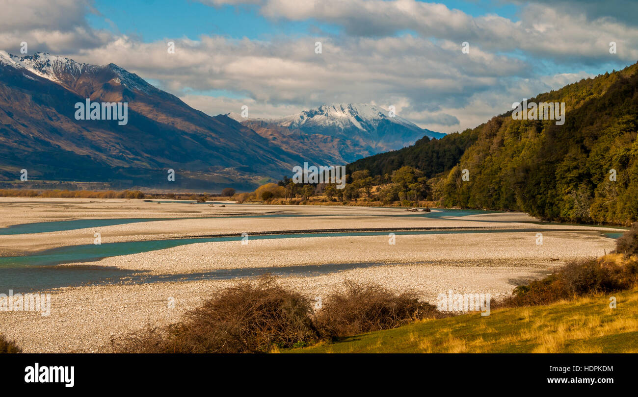 River running through a wild outback landscape Stock Photo - Alamy