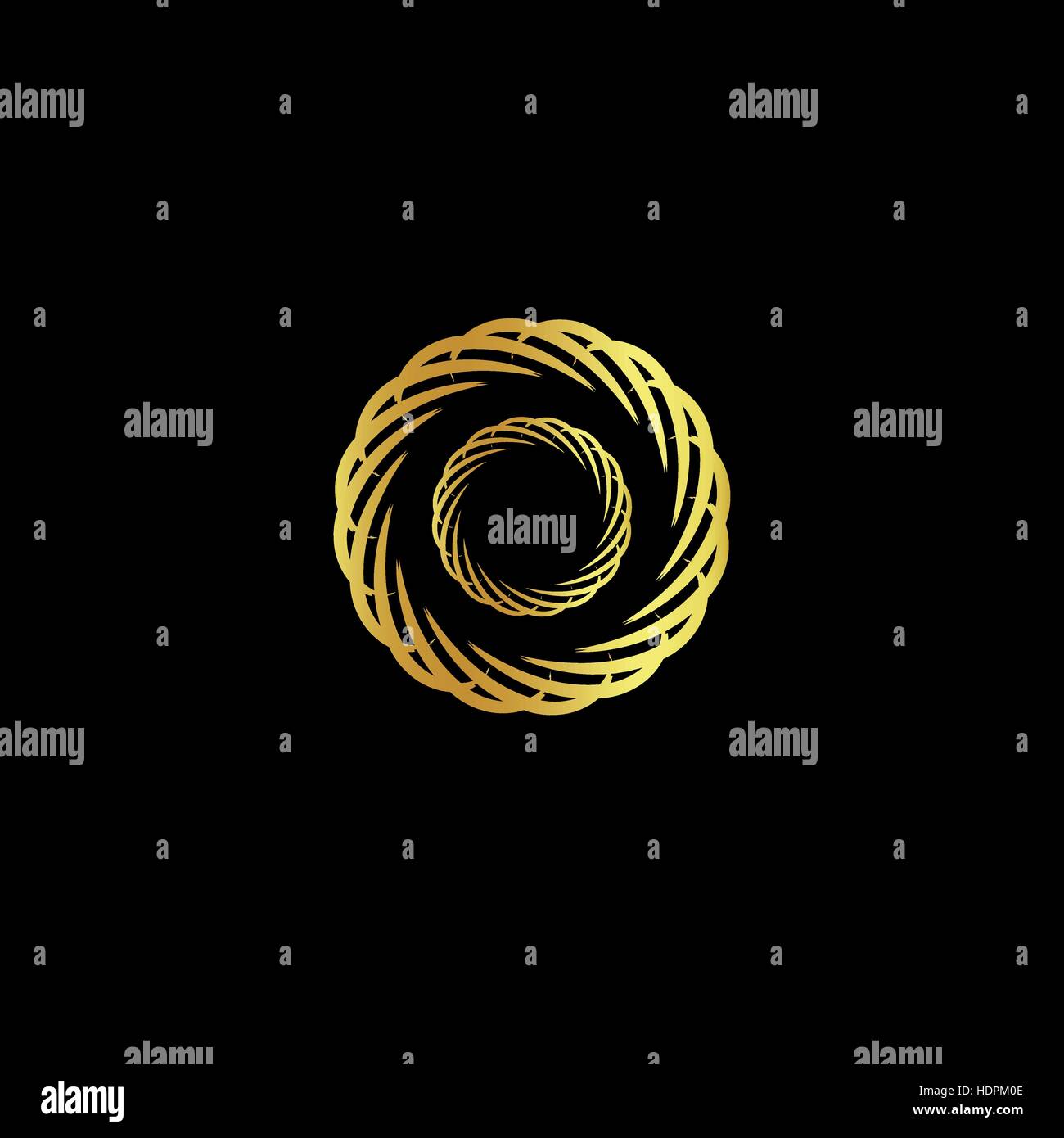 Vector glow circular round Stock Vector Images - Alamy