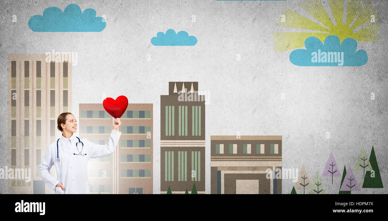 Check your heart health Stock Photo - Alamy