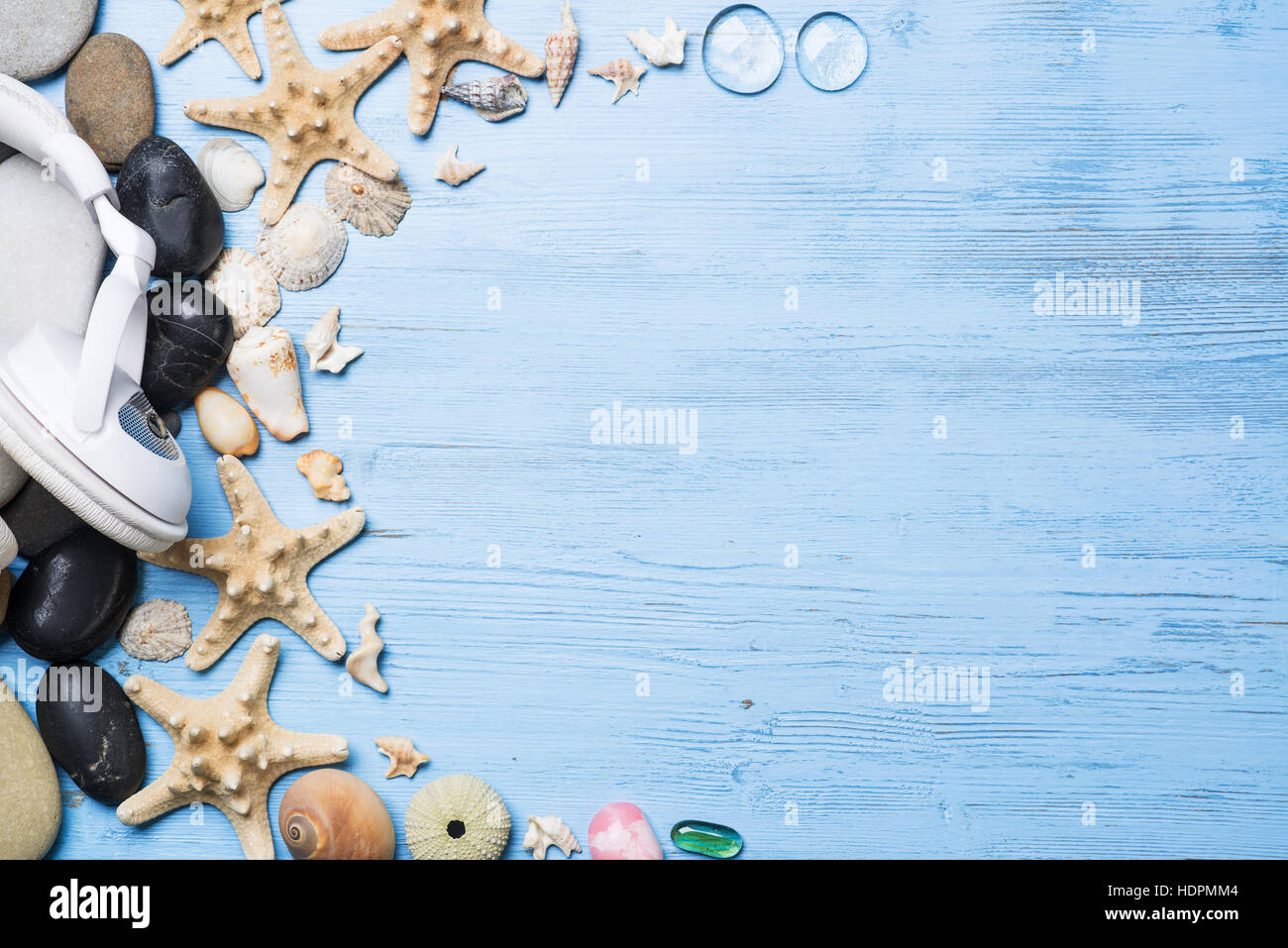 Summer objects for vacation Stock Photo - Alamy