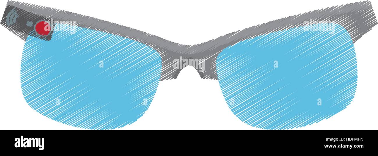Ar smart glasses Stock Vector Images - Alamy