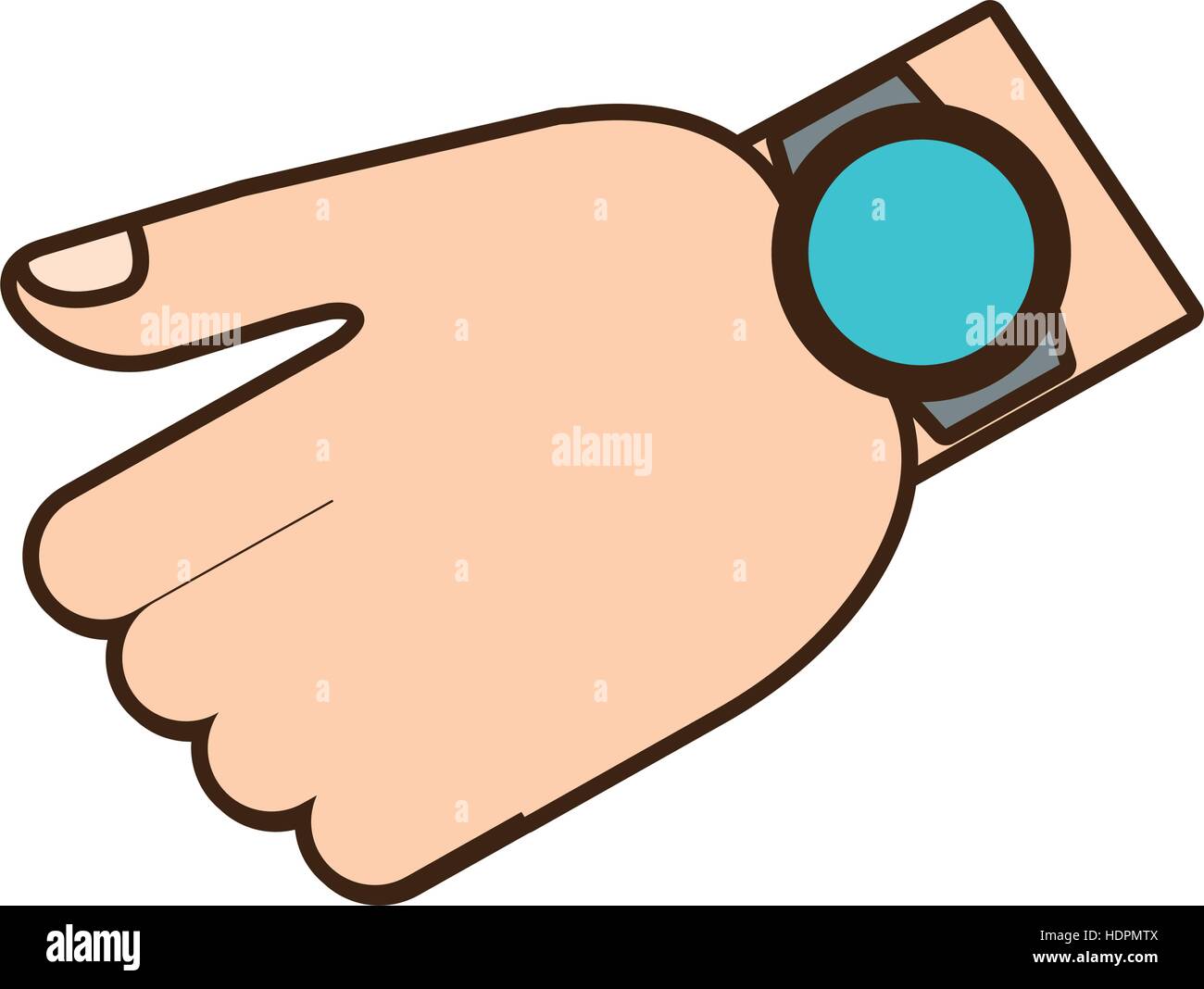 Cartoon Smart Watch Wearable Technology High Resolution Stock ...