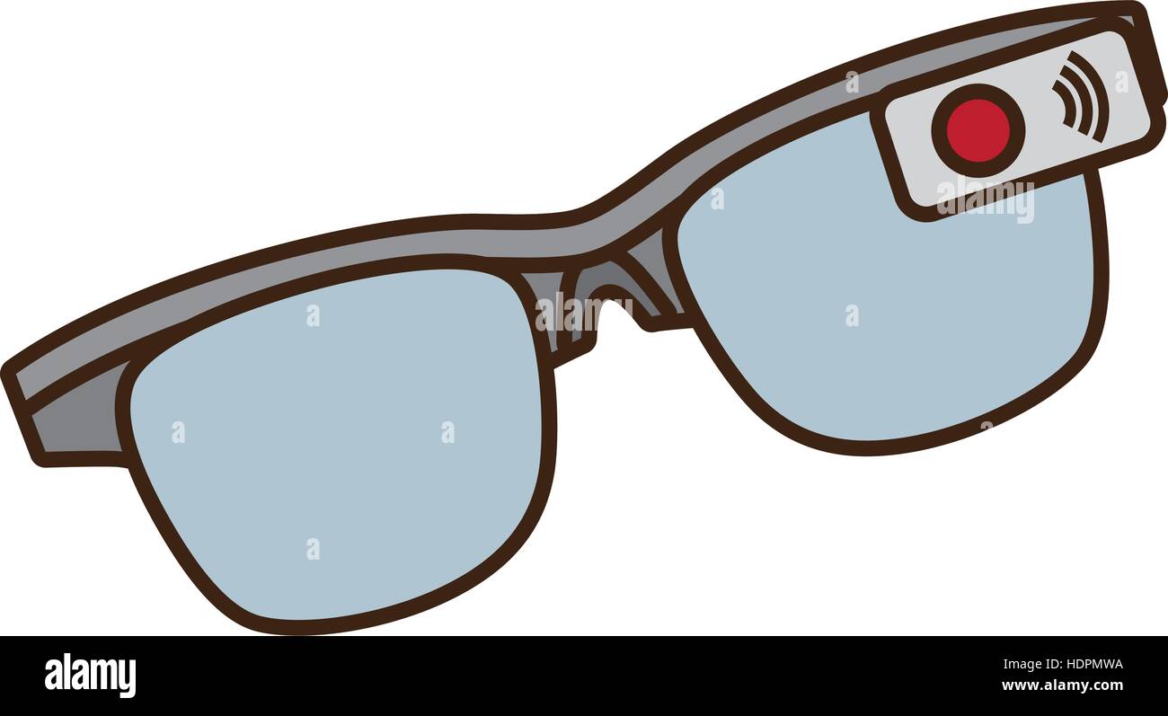cartoon ar smart glasses device digital Stock Vector Image & Art - Alamy
