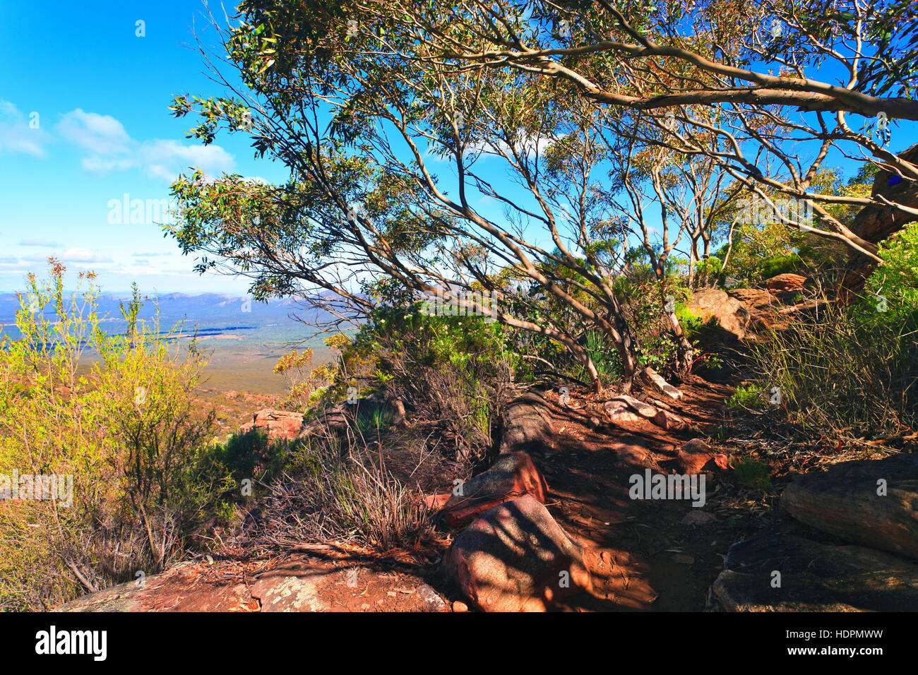 landscape outback panorama Flinders Ranges South Australia Australian ...