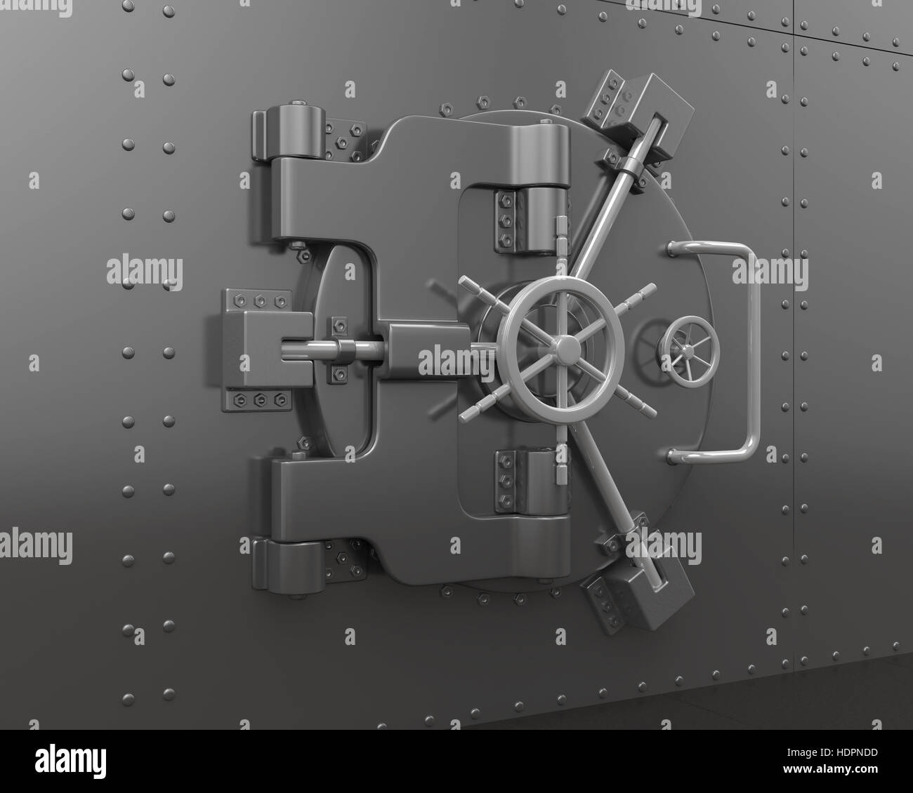 Close Bank Vault Door Stock Photo - Alamy