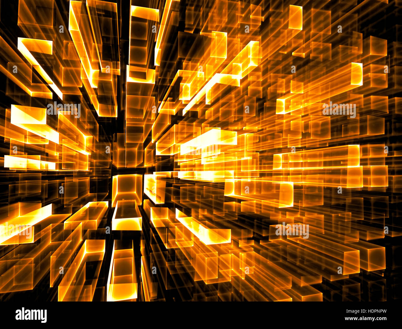 3d grid rectangle hi-res stock photography and images - Alamy